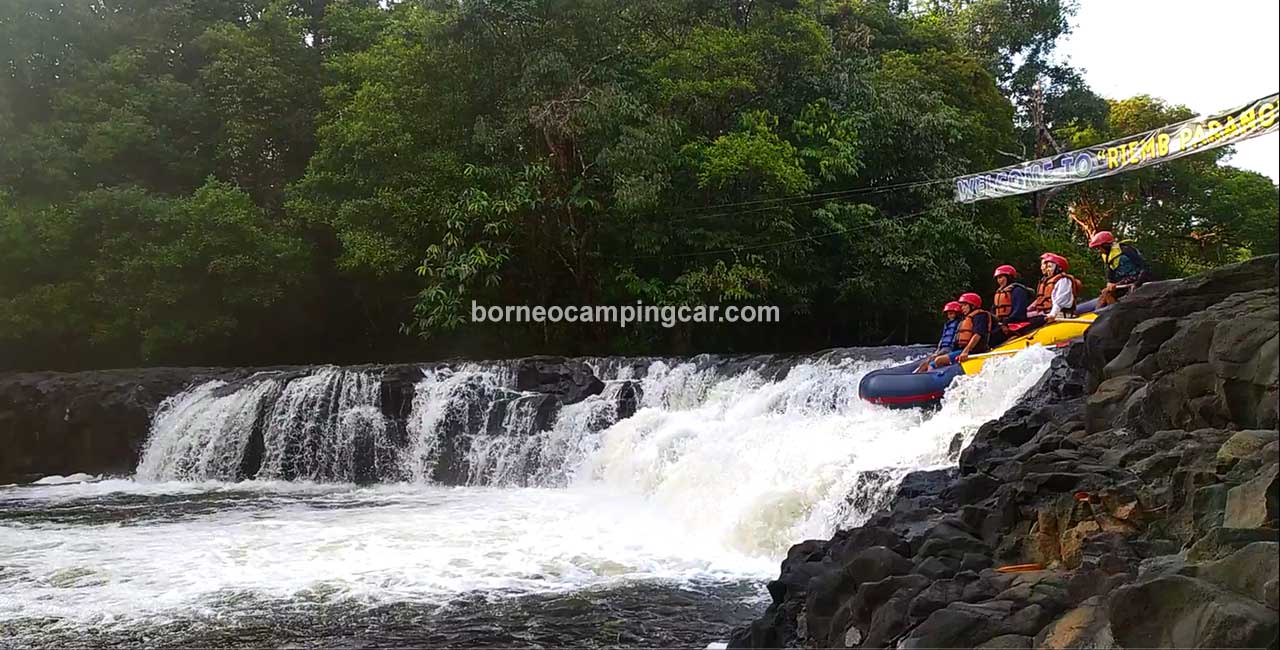 Klub Jenius Pontianak - Camping di Air Terjun Riam Parangek