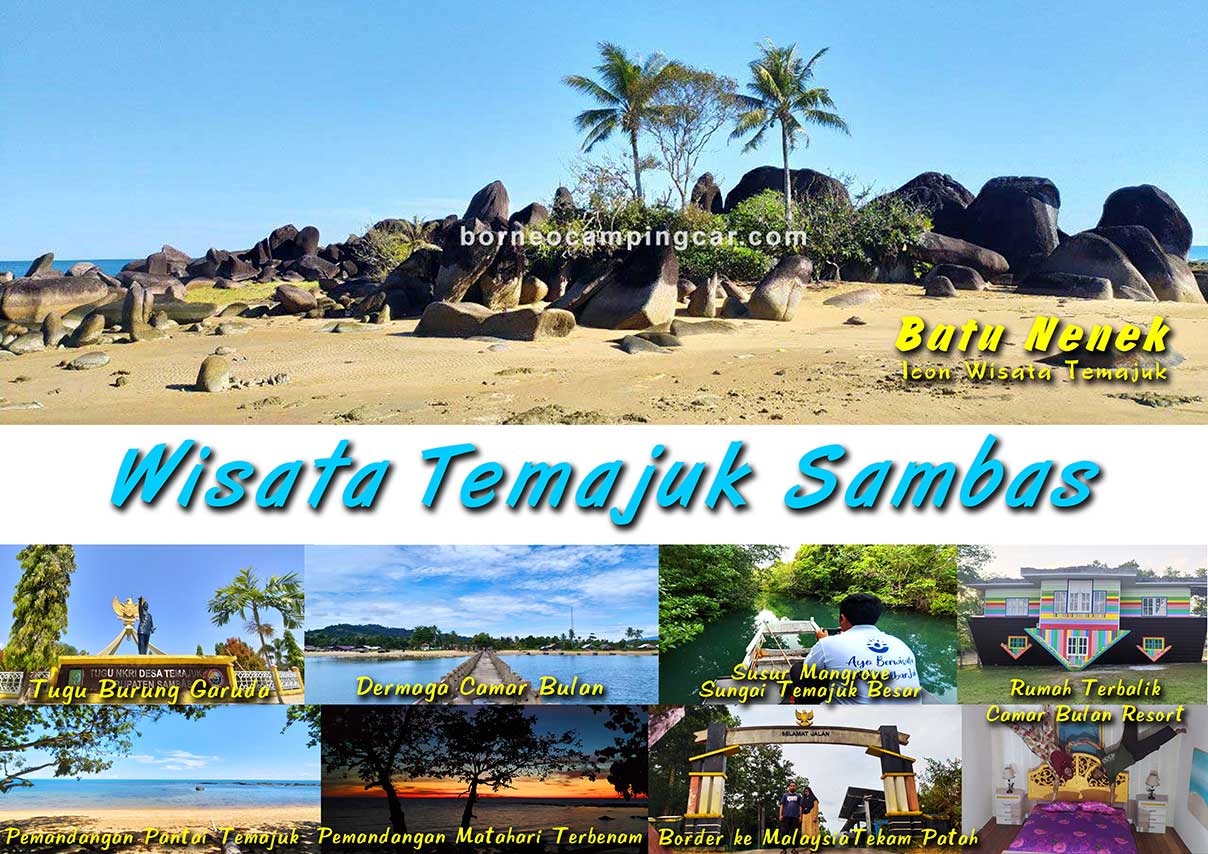 Wisata Temajuk Sambas & Edukasi Penyu 3H2M 830k dari PONTIANAK